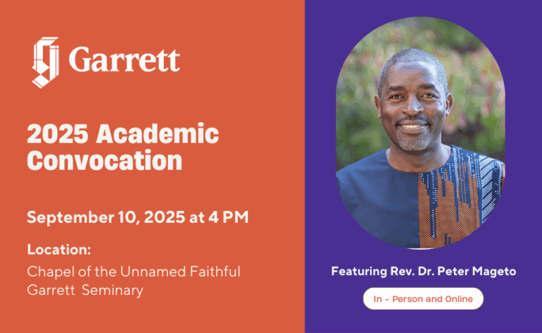 2025 Academic Convocation - Garrett Evangelical Theological Seminary